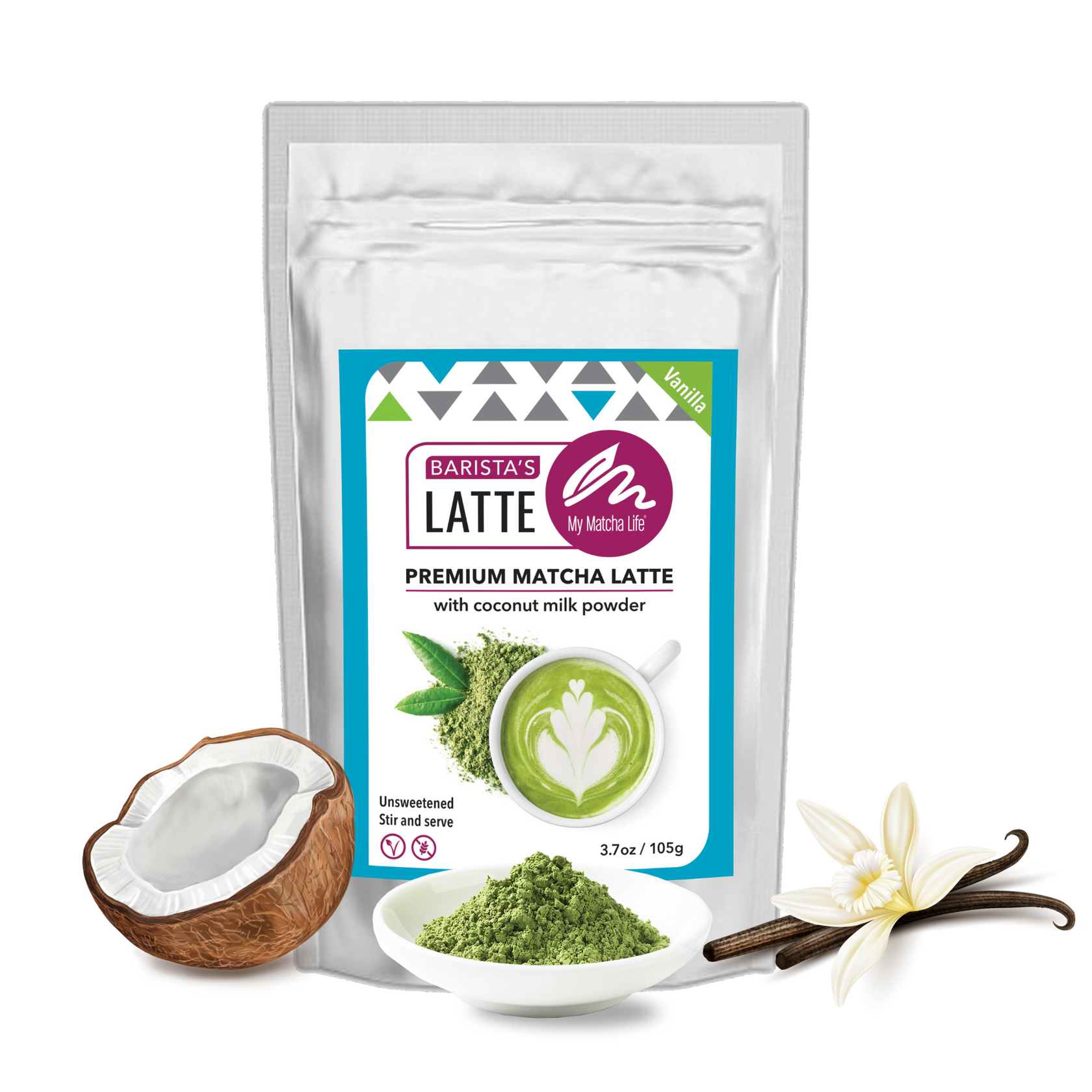 Barista's Premium Instant Matcha Latte 3.7 oz – My Matcha Life